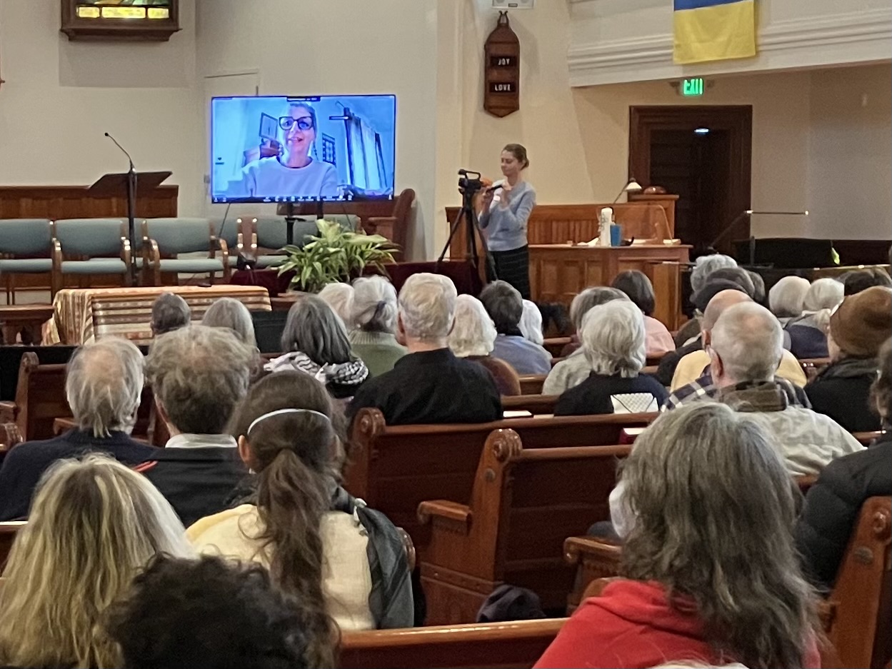 Conference on Palestine Held at First Parish After USM Cancellation ...