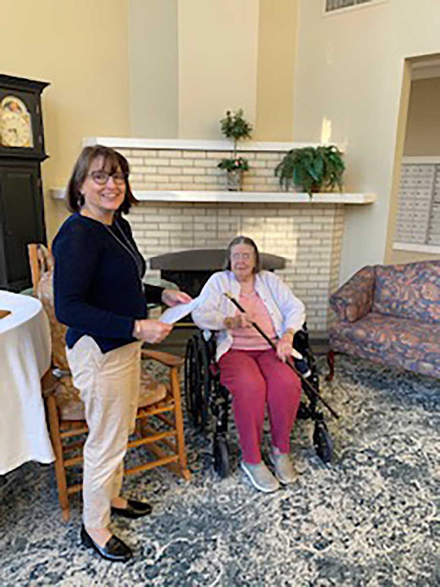 Mary Golden, 101, Awarded the Boston Post Cane - The Gorham Times